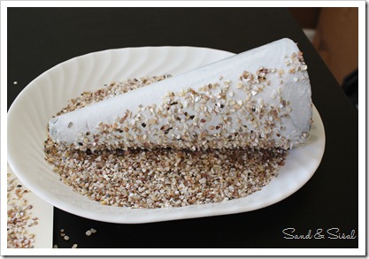 Natural Textured Cones - Sand and Sisal